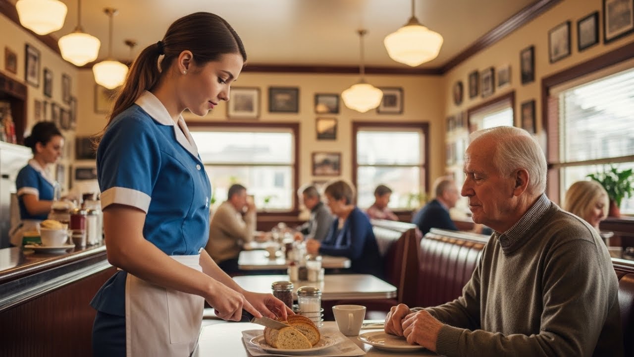 The waitress helped an old man every day — until his lawyers showed up ...