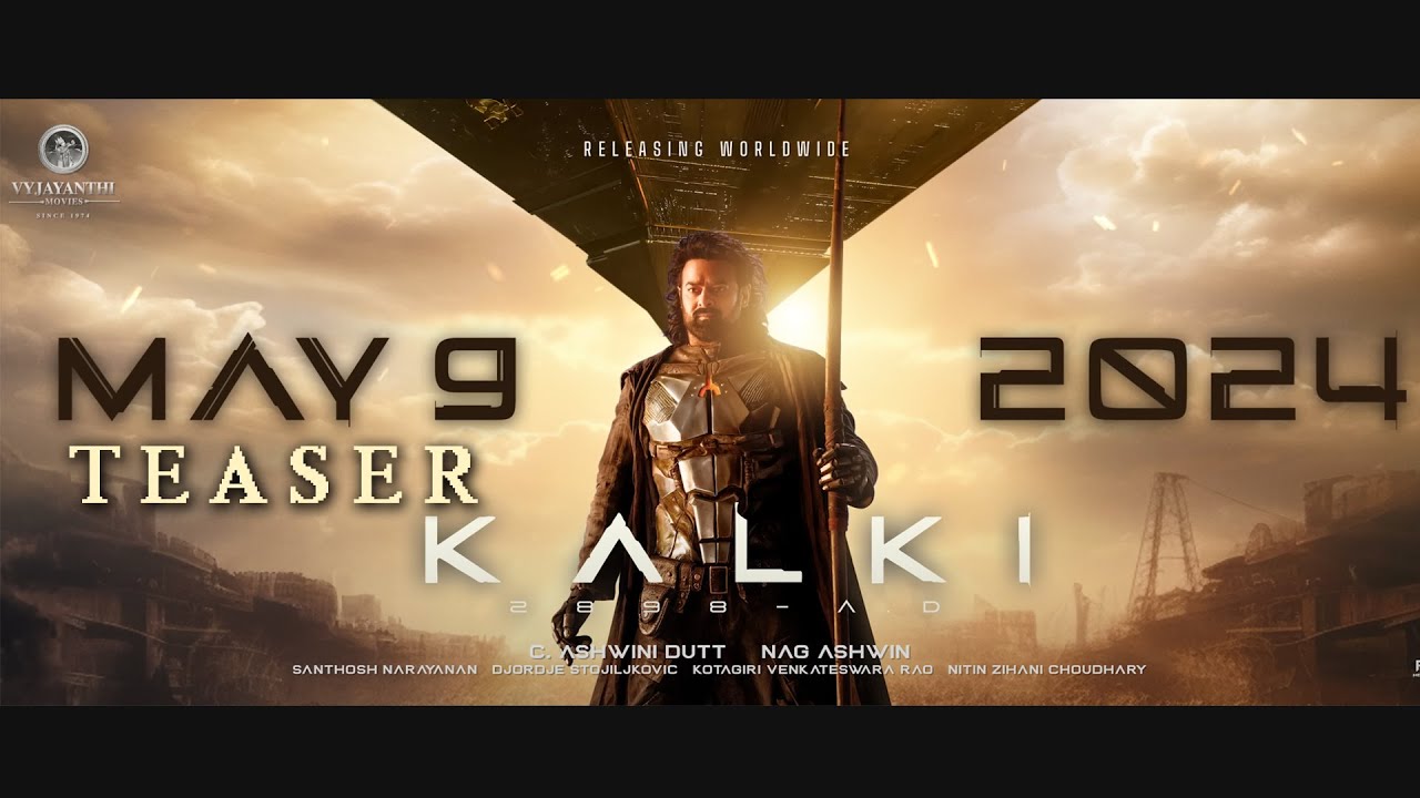 Kalki 2898 AD - Release Date Teaser | Prabhas, Amitabh, Kamal Haasan ...