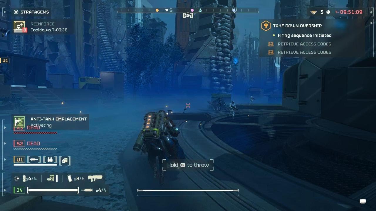 HELLDIVERS 2 - ZERO lives left!! - YouTube