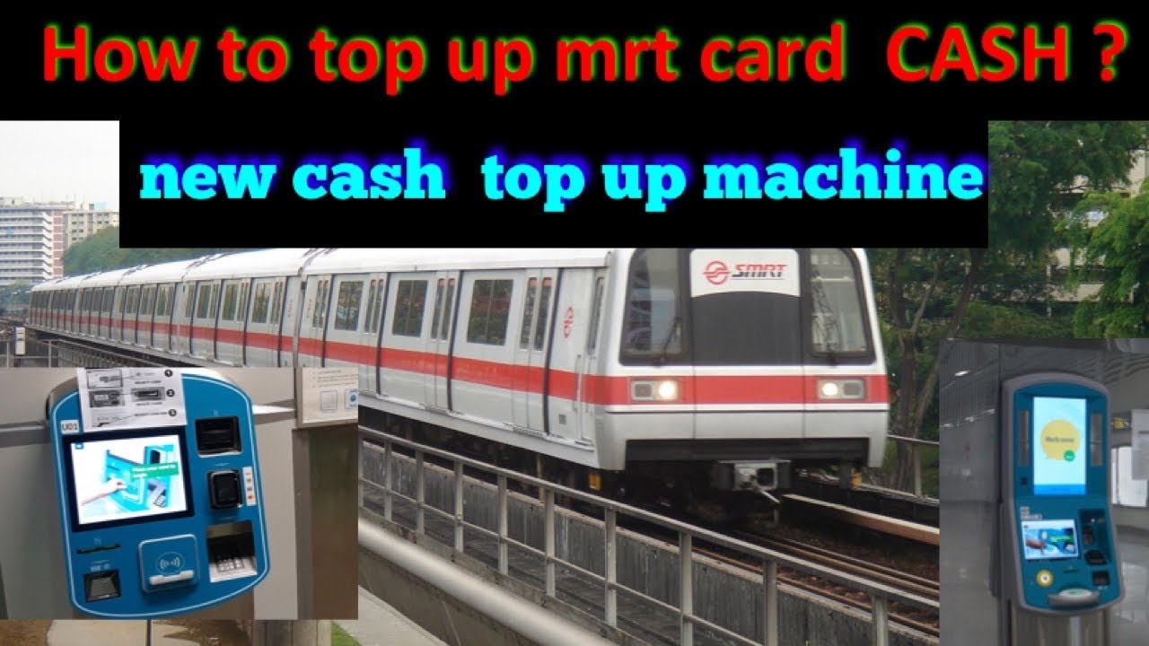 How to top up mrt card with cash | How to top up mrt card | mrt new ...