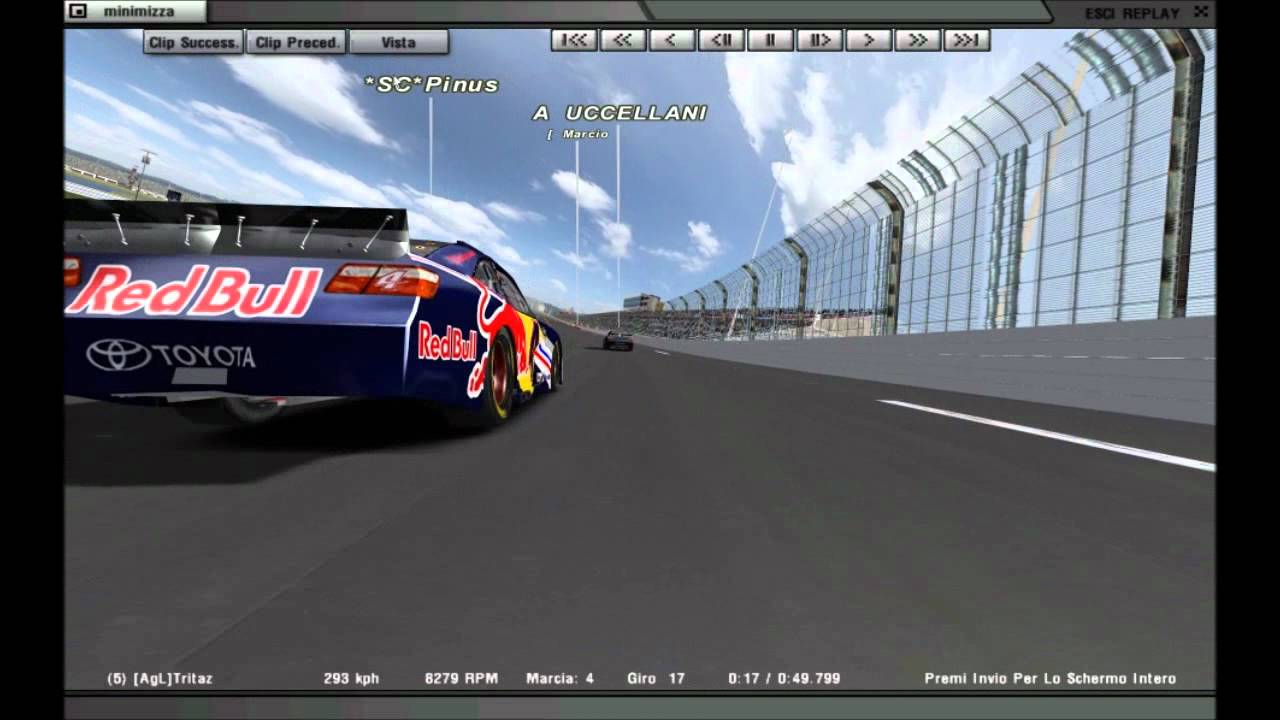 Race 6 Daytona rFactor Nascar VHR 2011 - YouTube