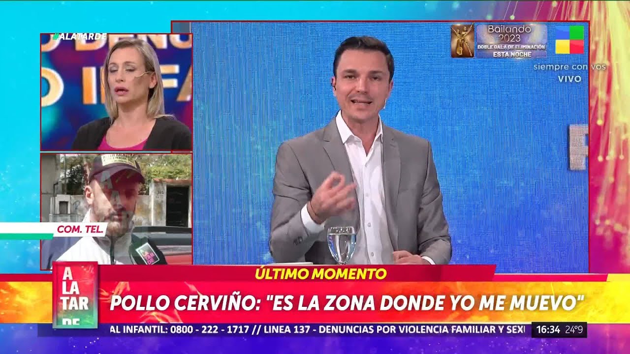 El Pollo Cerviño habló en vivo por primera en vivo - YouTube