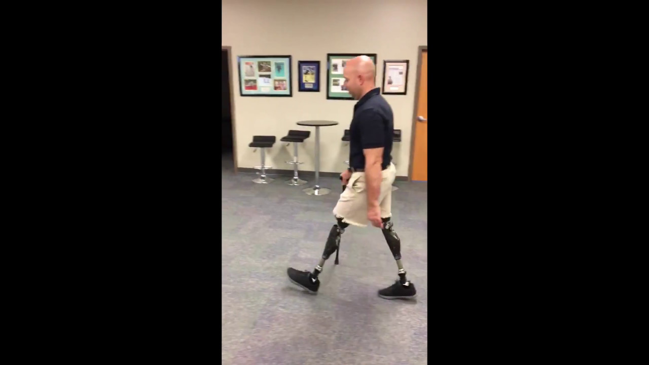 Congressman Brian Mast on TaiLor Made Prosthetic Foot x 2 - YouTube