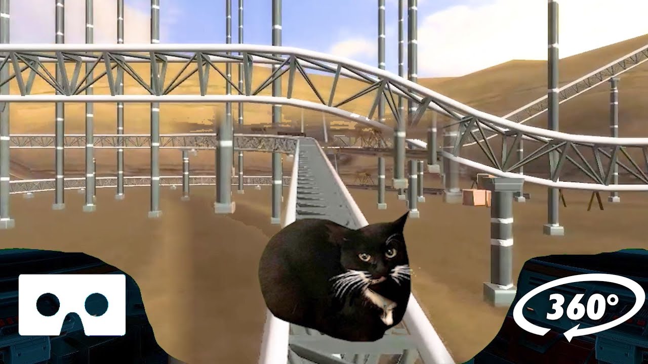 MAXWELL THE CAT 360° VR ROLLER COASTER - Virtual Reality Experience ...