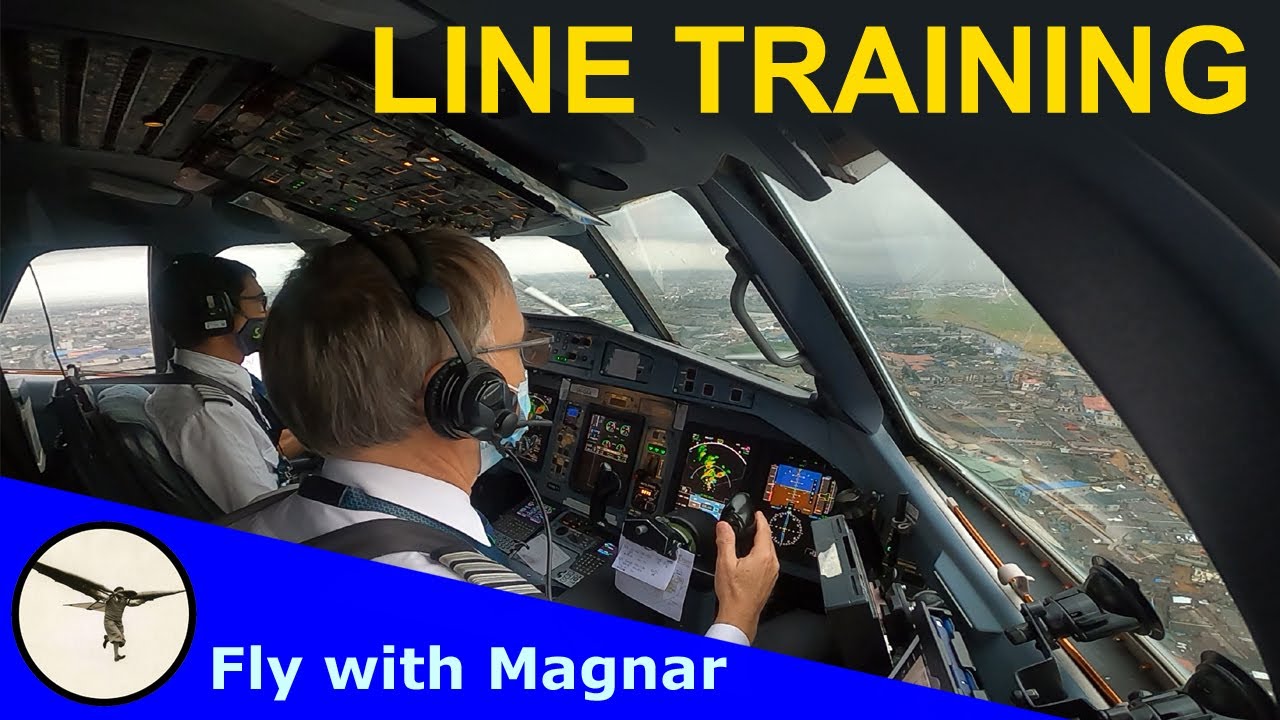 Flying ATR 72 from the right-hand seat - YouTube