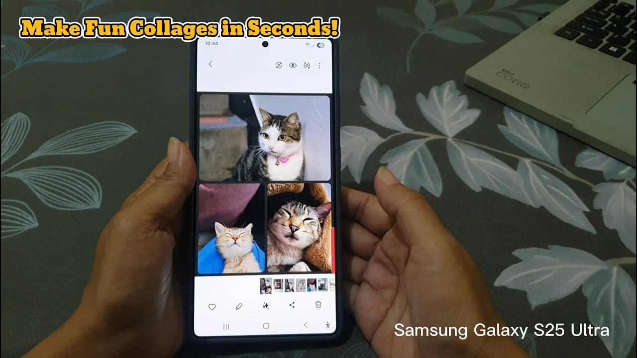 How to Make a Photo Collage on Samsung Galaxy S25 Ultra (Easy ...