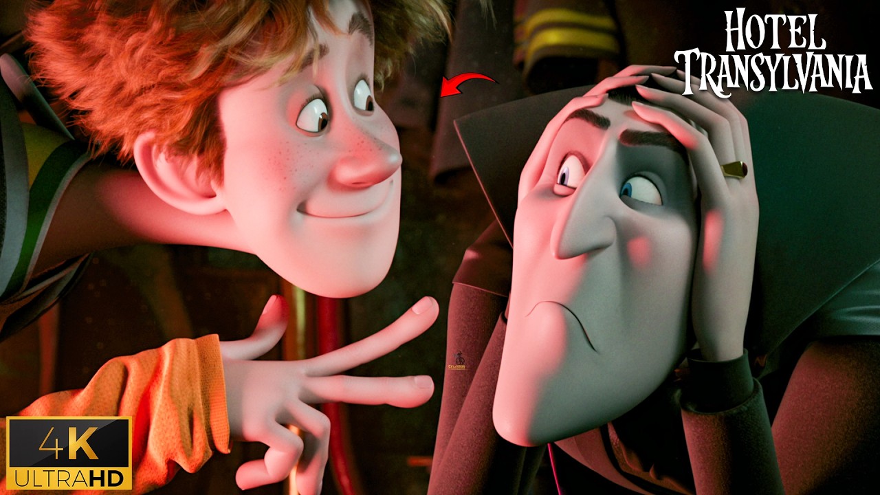 Jonathan Meets Dracula | Hotel Transylvania Funny Hotel Scene (2012 ...