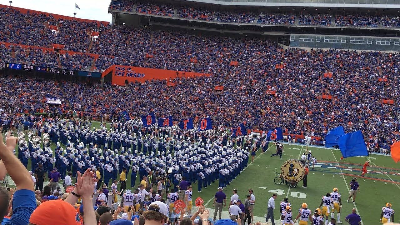 Going To A Florida Gators Game In Gainesville! - YouTube
