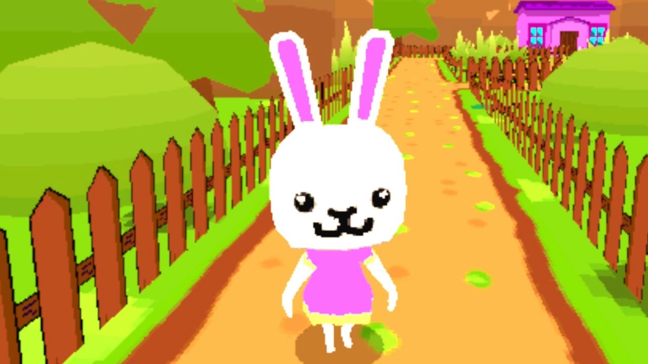 JUST A HARMLESS RABBIT GAME... (or is it) - YouTube