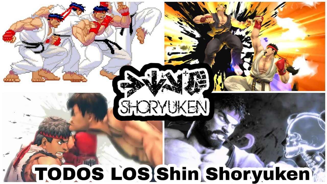 TODOS LOS Shin Shoryuken HASTA SF6 - YouTube