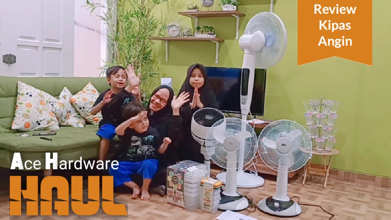 ACE HARDWARE HAUL INDONESIA - Review 3 jenis Kipas Angin - YouTube