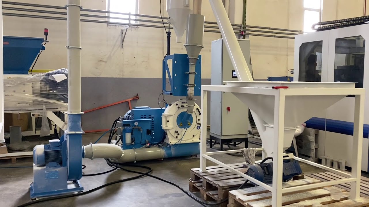 MİKRONİZE MAKİNASI / PLASTİK ÖĞÜTME DEĞİRMEN MİCRONİZİNG MACHİNE İNAN ...