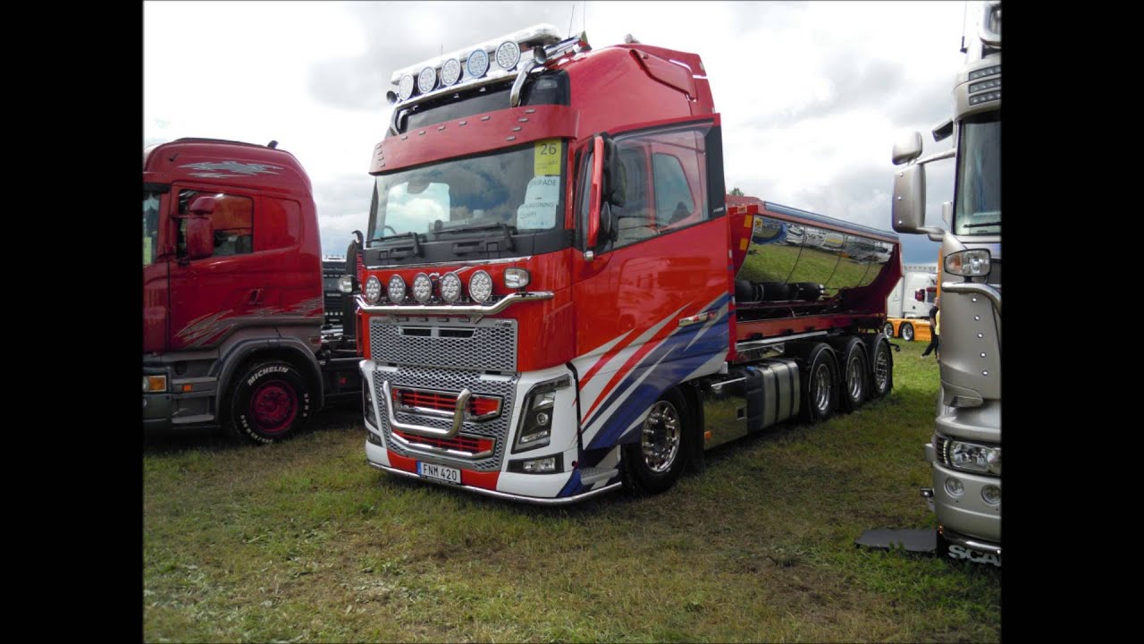 1115 European trucks Sweden - YouTube
