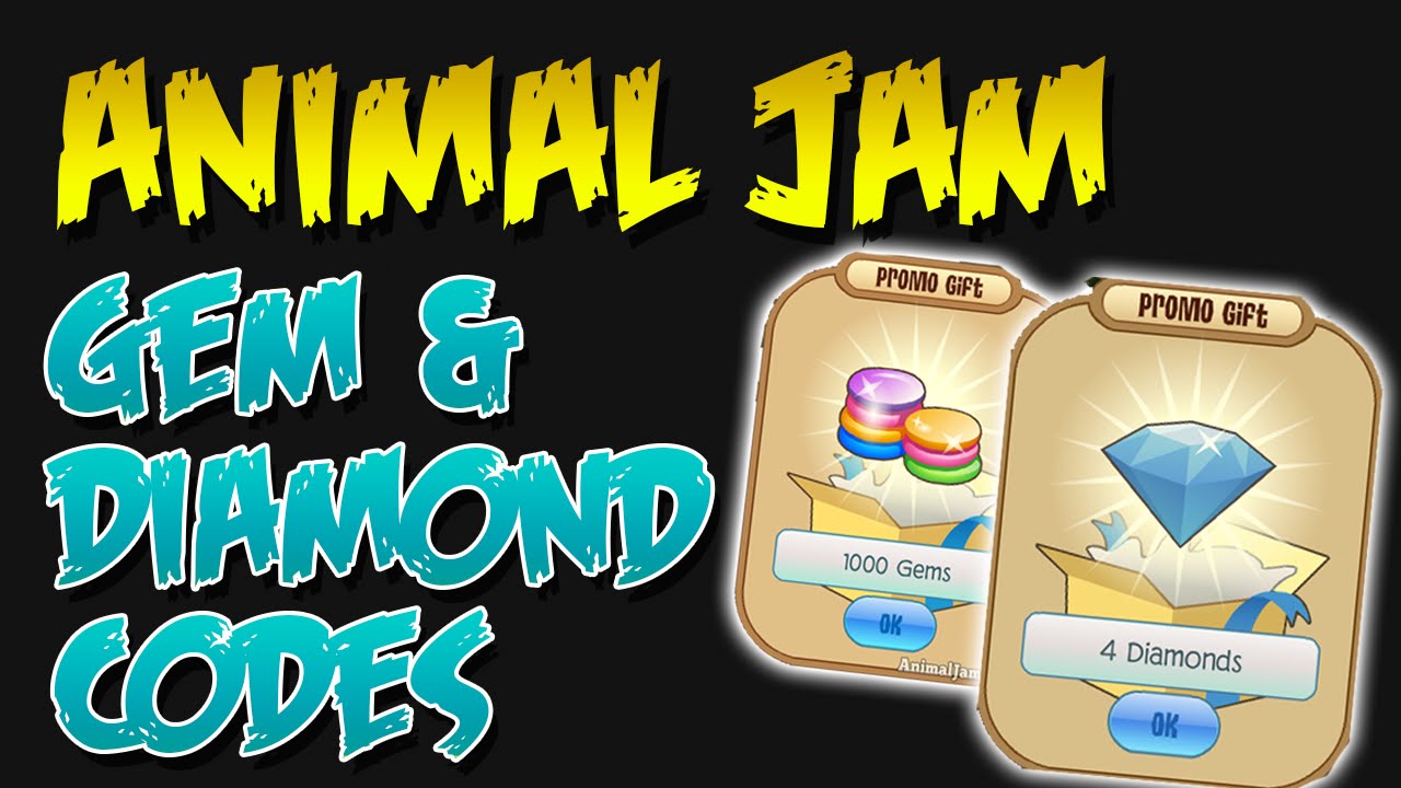 Animal Jam Diamond Codes! [2016] - YouTube