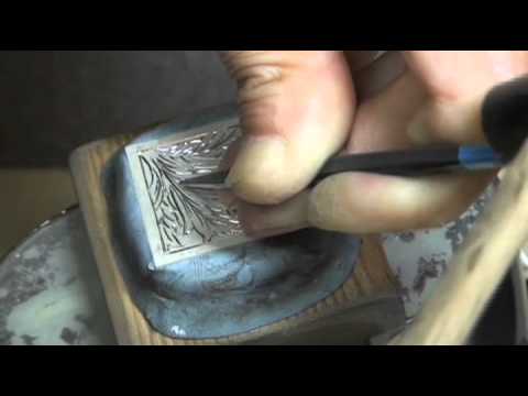 JapanShowcase:How to make silver buttons. Openwork Square Button - YouTube