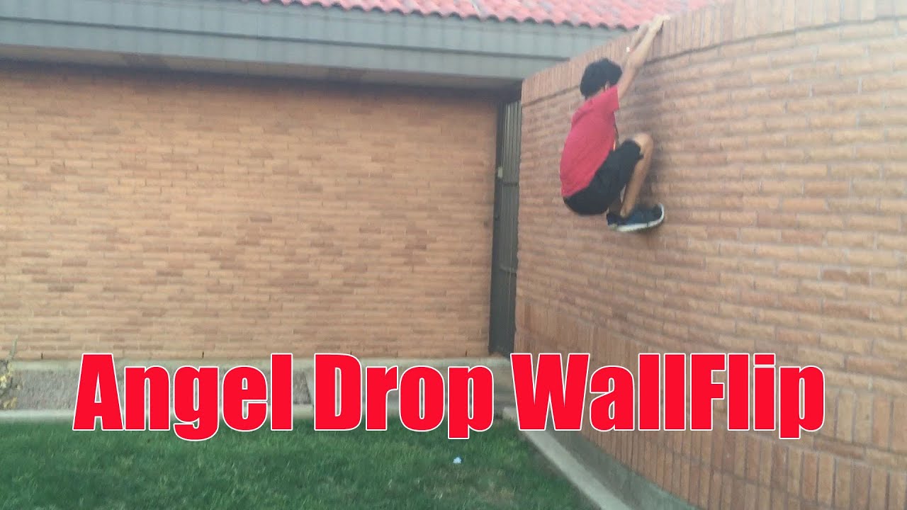 Tutorial: How To Do An Angel Drop WallFlip - YouTube