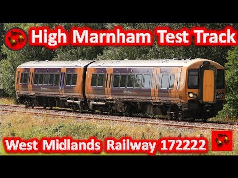 High Marnham Test Track (West Midlands Class 172) - YouTube
