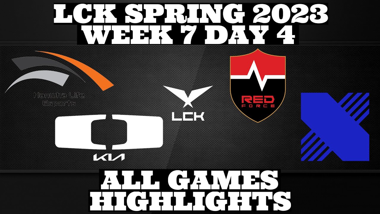 Week 7 Day 4 LCK Spring 2023 | By Pro Esports Highlights | ALL GAMES ...
