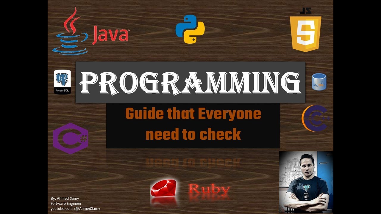 What is programming, how to choose one and the area of implementations ? {English} - YouTube