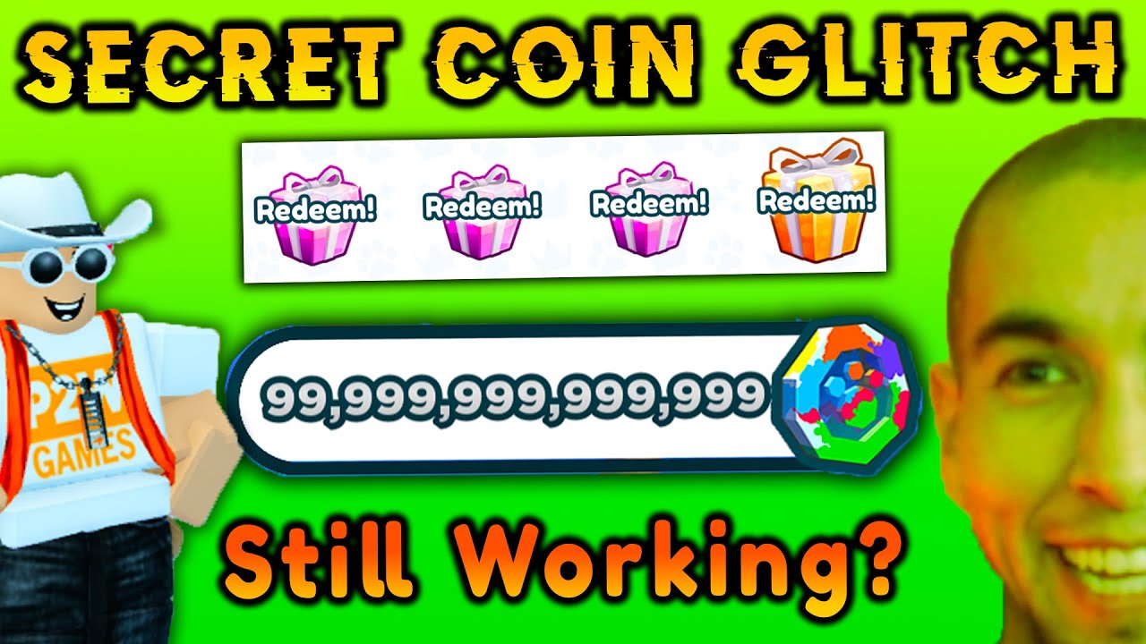 Testing if SECRET Coin Glitch Still Works in Pet Simulator X - YouTube
