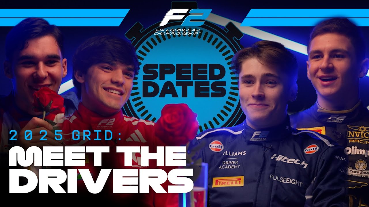 Speed Dating With The 2025 F2 Grid! - YouTube