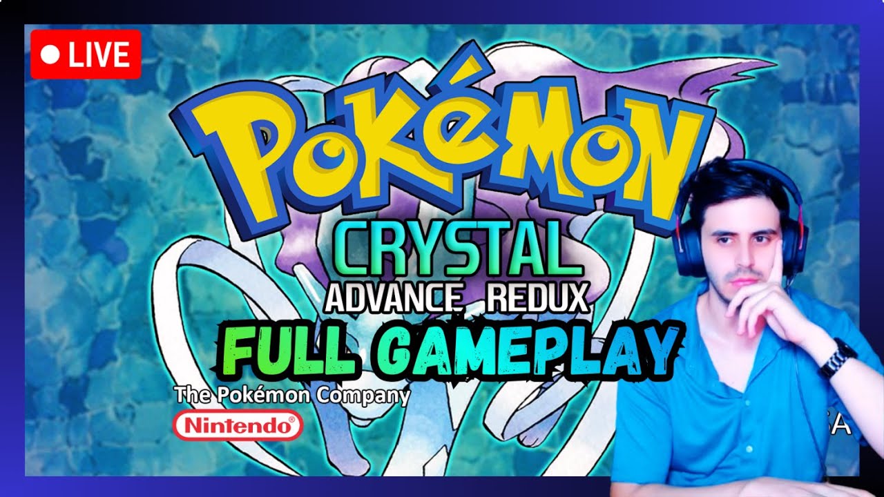 Full Gameplay of The New Update of Pokemon Crystal Advance Redux GBA ...