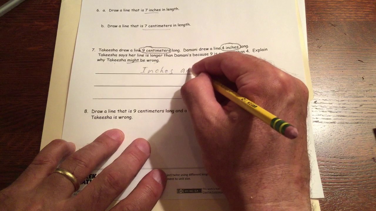 lesson 18 homework module 7 grade 2 - YouTube