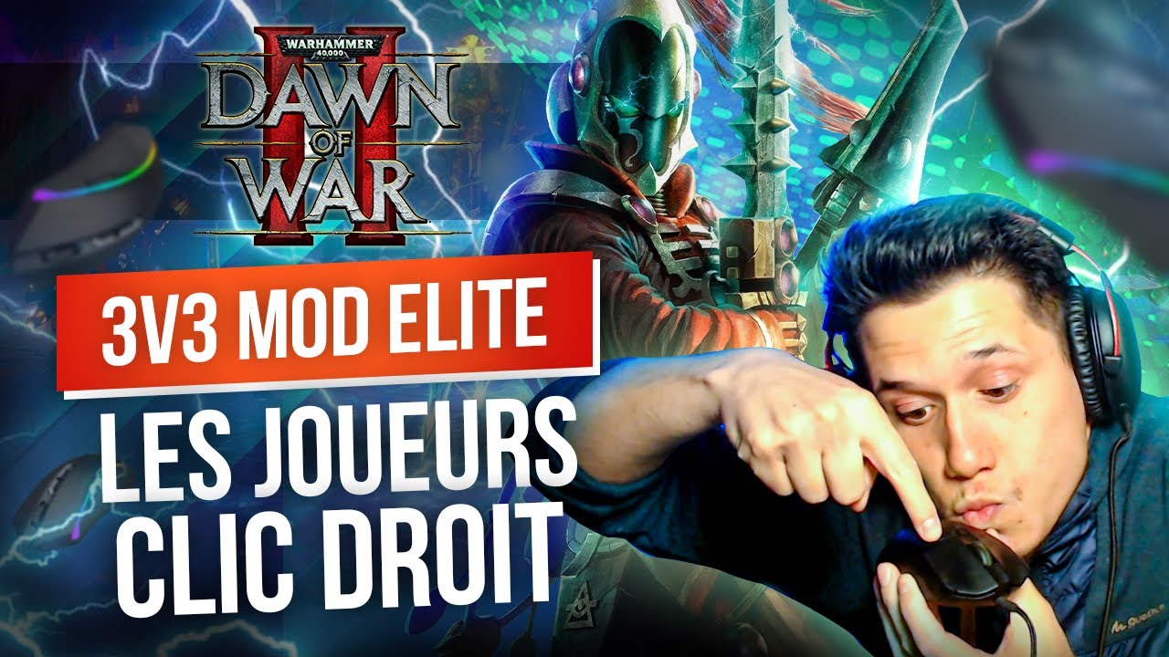 Plus fort que le click droits ! Dawn of War 2 ELITE (gameplay Eldar ...