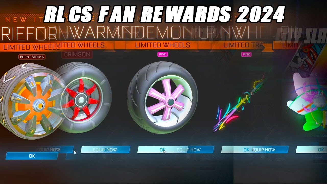 *NEW* RLCS 2024 Fan Rewards!! (They didn't even announce it!?)- Rocket ...