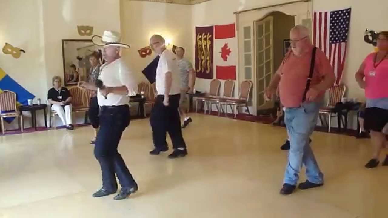 Swing Halleluya line dance by Rob Fowler (May 2014) - danced - YouTube