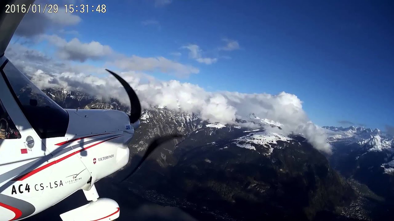 Lightwing AC4 Seelisberg - Titlis - YouTube