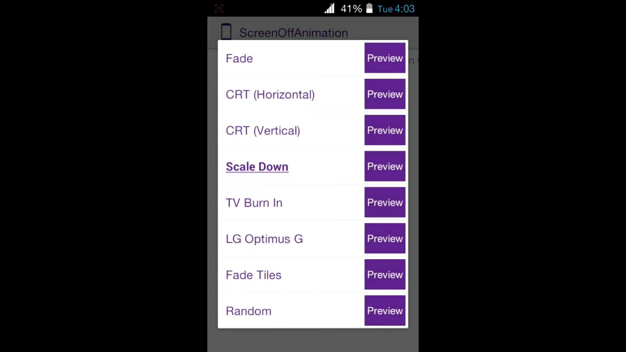 How to Change your ScreenOff and ScreenON animation - YouTube