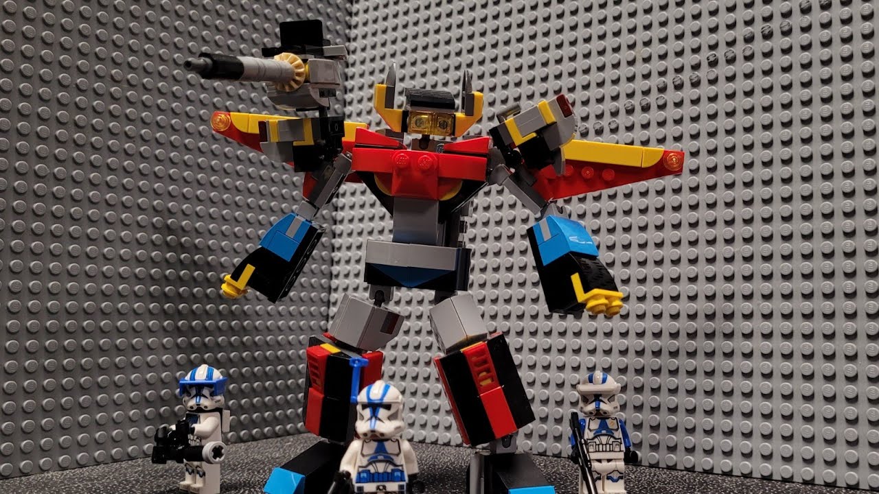 Custom Modified Combo Model For The Lego Super Robot - YouTube