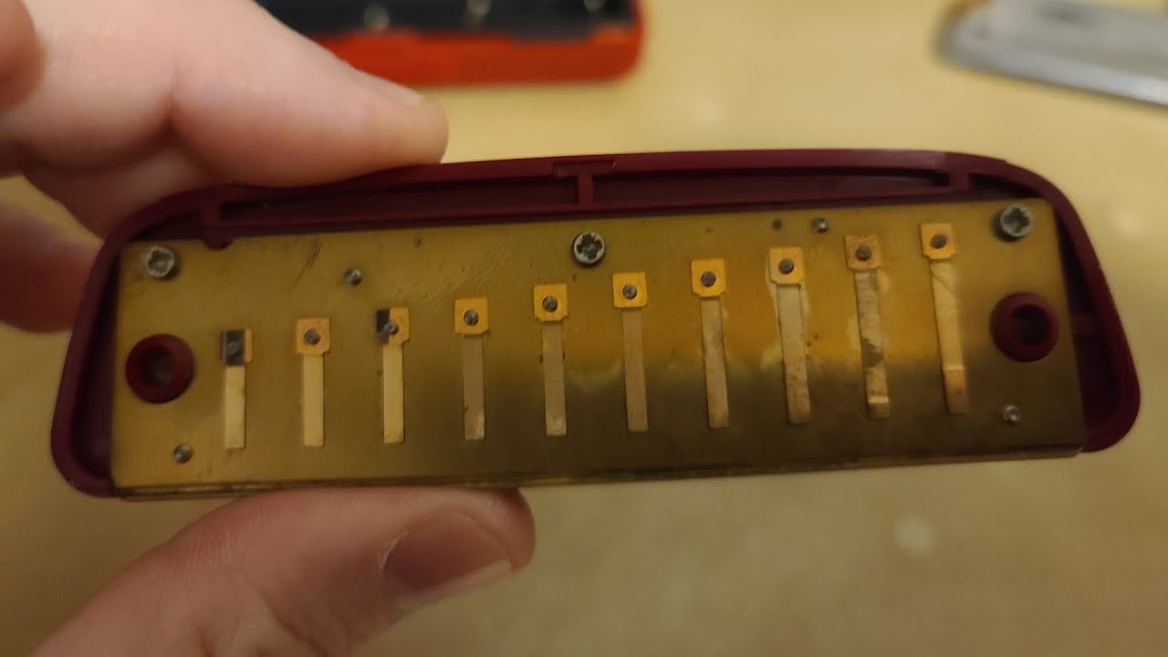 Harmonica practice: 6 overblow - YouTube