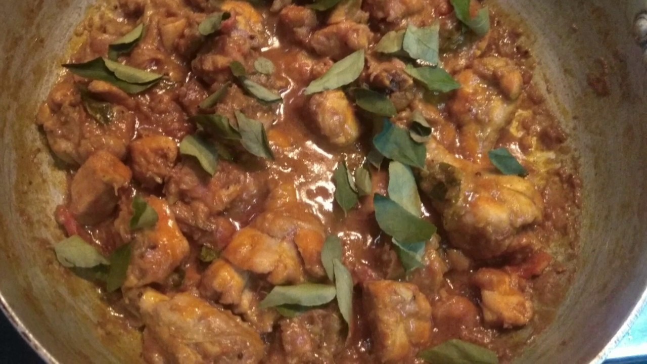 How to make / simple / tasty / chicken curry / chicken thokku / nives ...