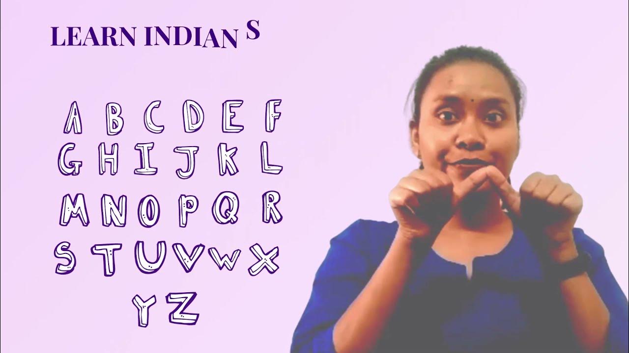 Sign Language- Alphabets (A to Z) - YouTube