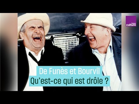 Qu’est-ce qui fait rire Bourvil et de Funès ? - YouTube