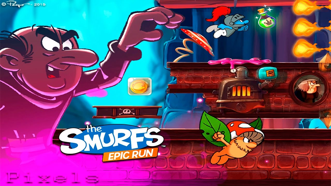 The Smurfs Epic Run - Level 1 - 10 All Levels 3 Stars ( iOS Gameplay ...