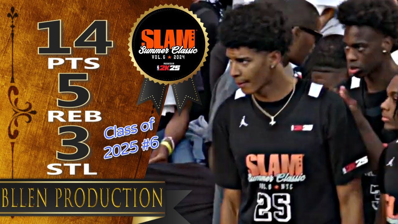 Chris Cenac Jr. ('07) - 14 Pts, 5 Reb, 3 Stl, 1 Blk Highlights｜SLAM ...