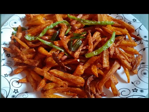 Aloo fries/crispy aloo fry recipe/potato fry by as amazing world - YouTube