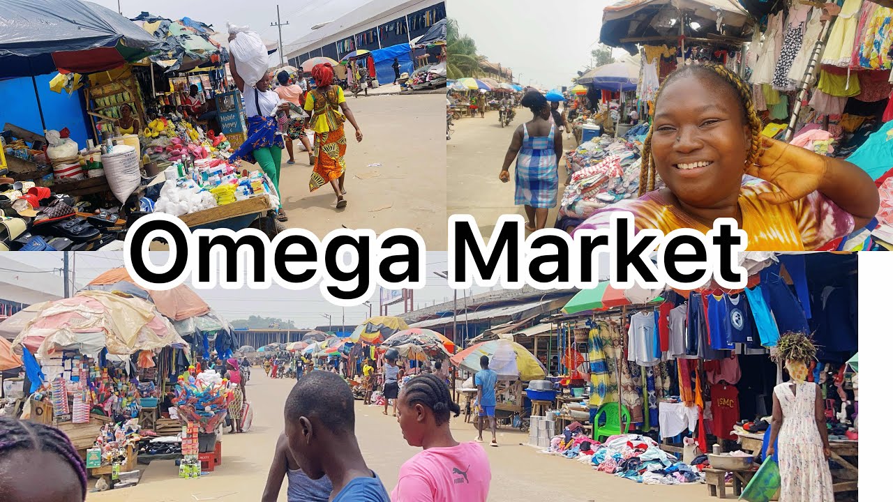 The new look inside Liberia ex president George weah omega market in ...