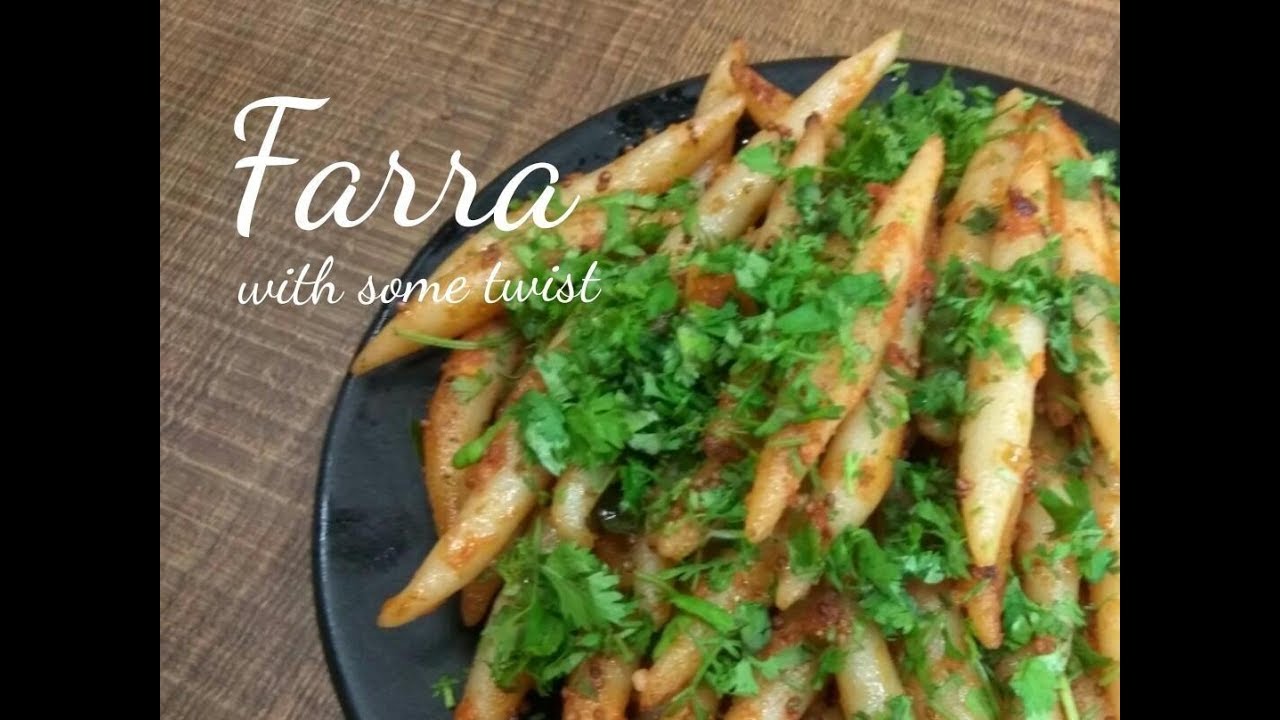 Farra with some twist|| chhattisgarhi dish|| spicy snacks recipe - YouTube