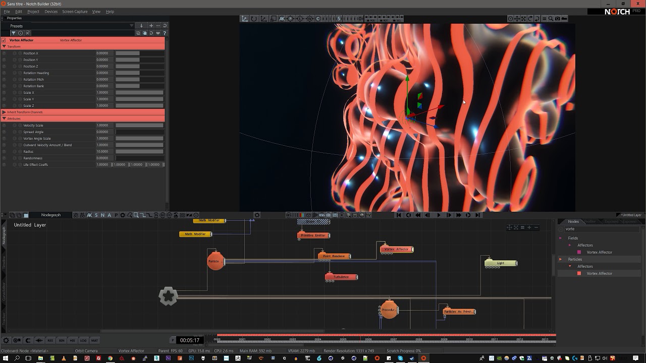 double procedural mesh - YouTube