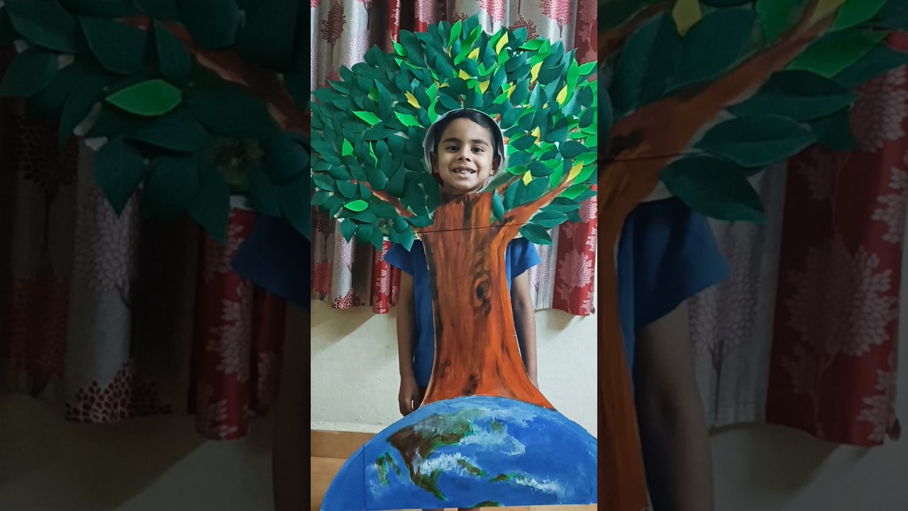 1st prize winning NATURE Fancy dress competition World environment day ...