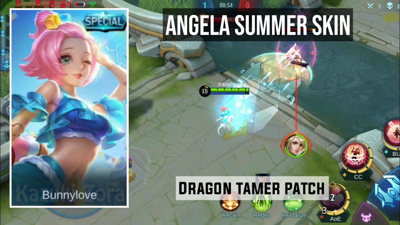 How to use Angela Summer Skin - YouTube