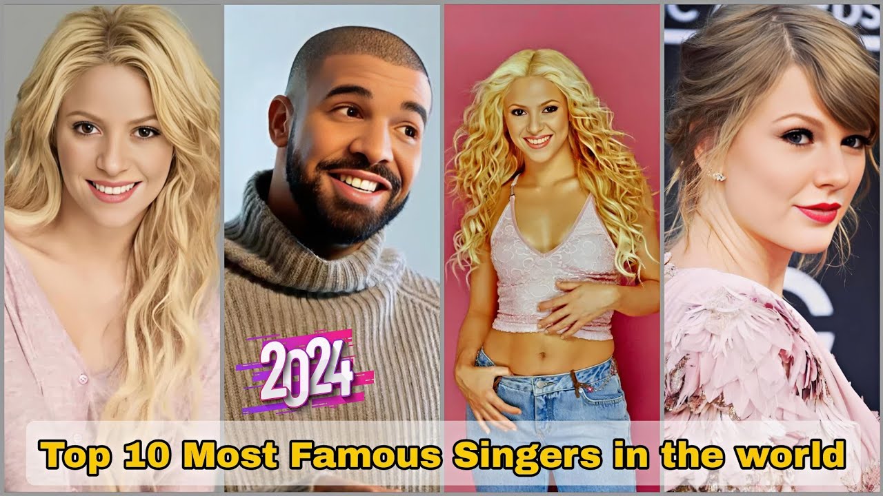 TOP 10 SINGER IN THE WORLD most famous singer 2024 / SECRET BIO - YouTube