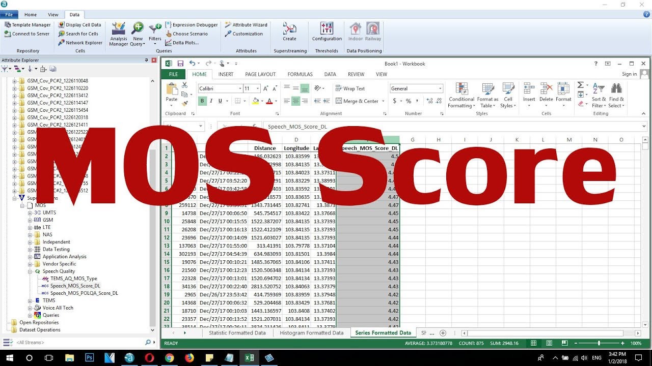 Check MOS Score By Actix Analyzer - YouTube