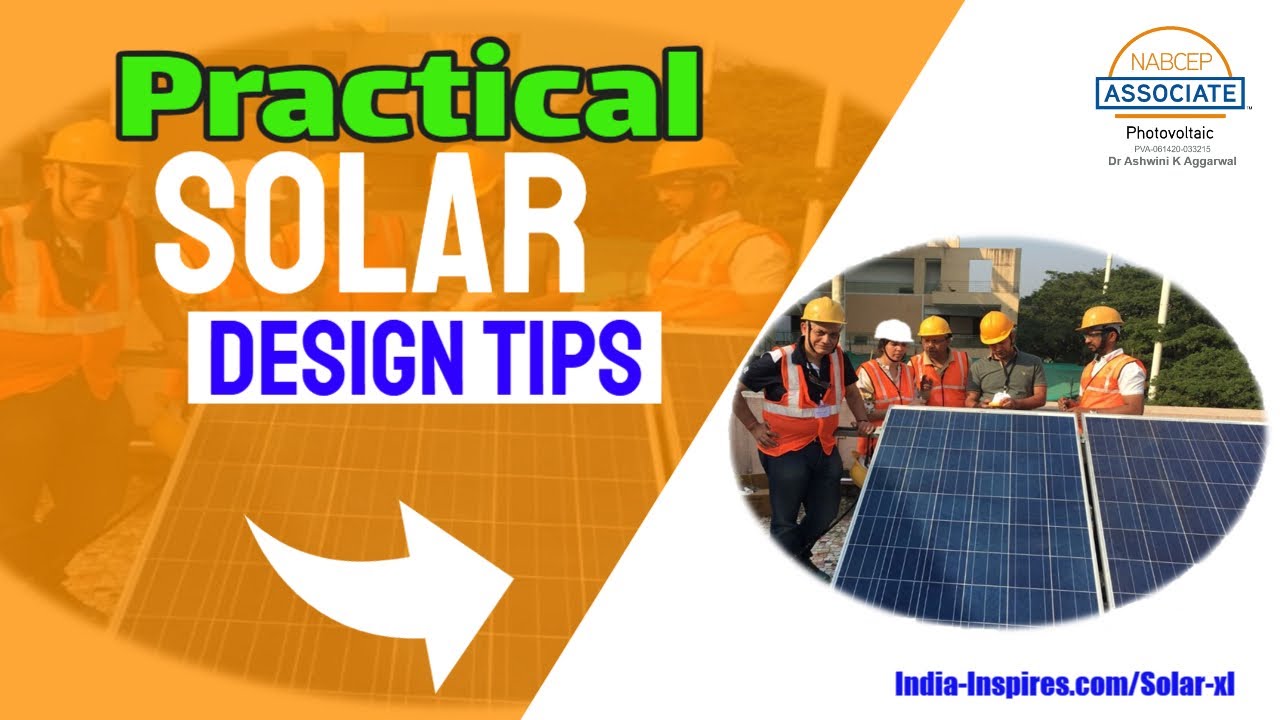 Practical Solar Design Tips - YouTube