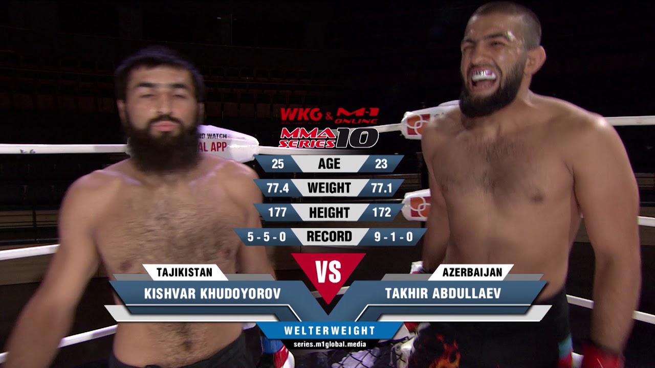 MMA Series-10: WKG & M-1 Online / Kishvar Khudoyorov (Tajikistan) vs ...