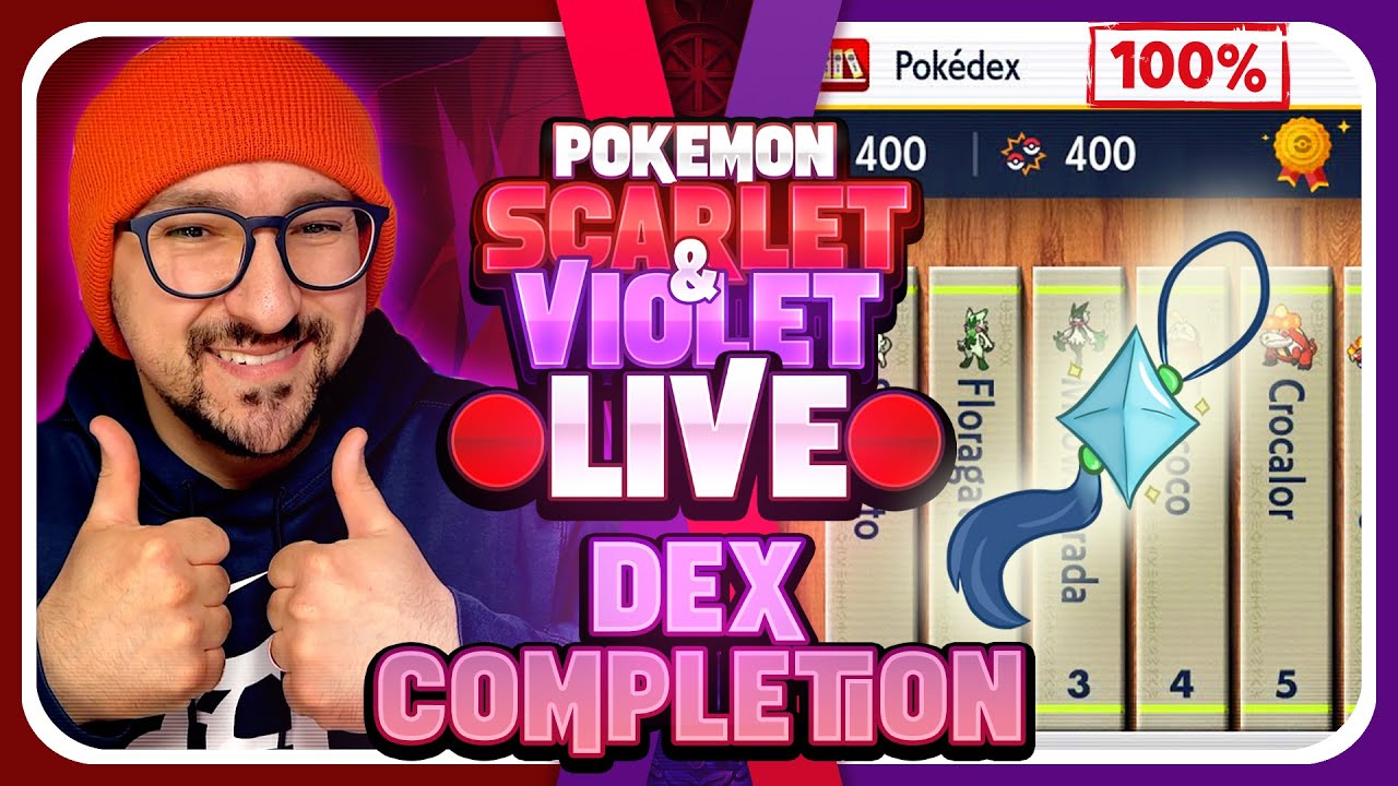 GETTING CLOSER TO A 100% POKEDEX! • POKÉMON SCARLET & VIOLET - YouTube